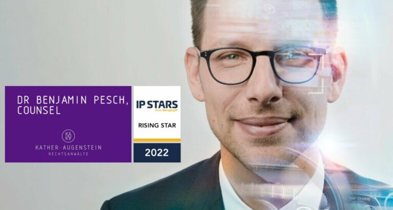 Dr Benjamin Pesch is named Rising Star 2022 again for the second year ...